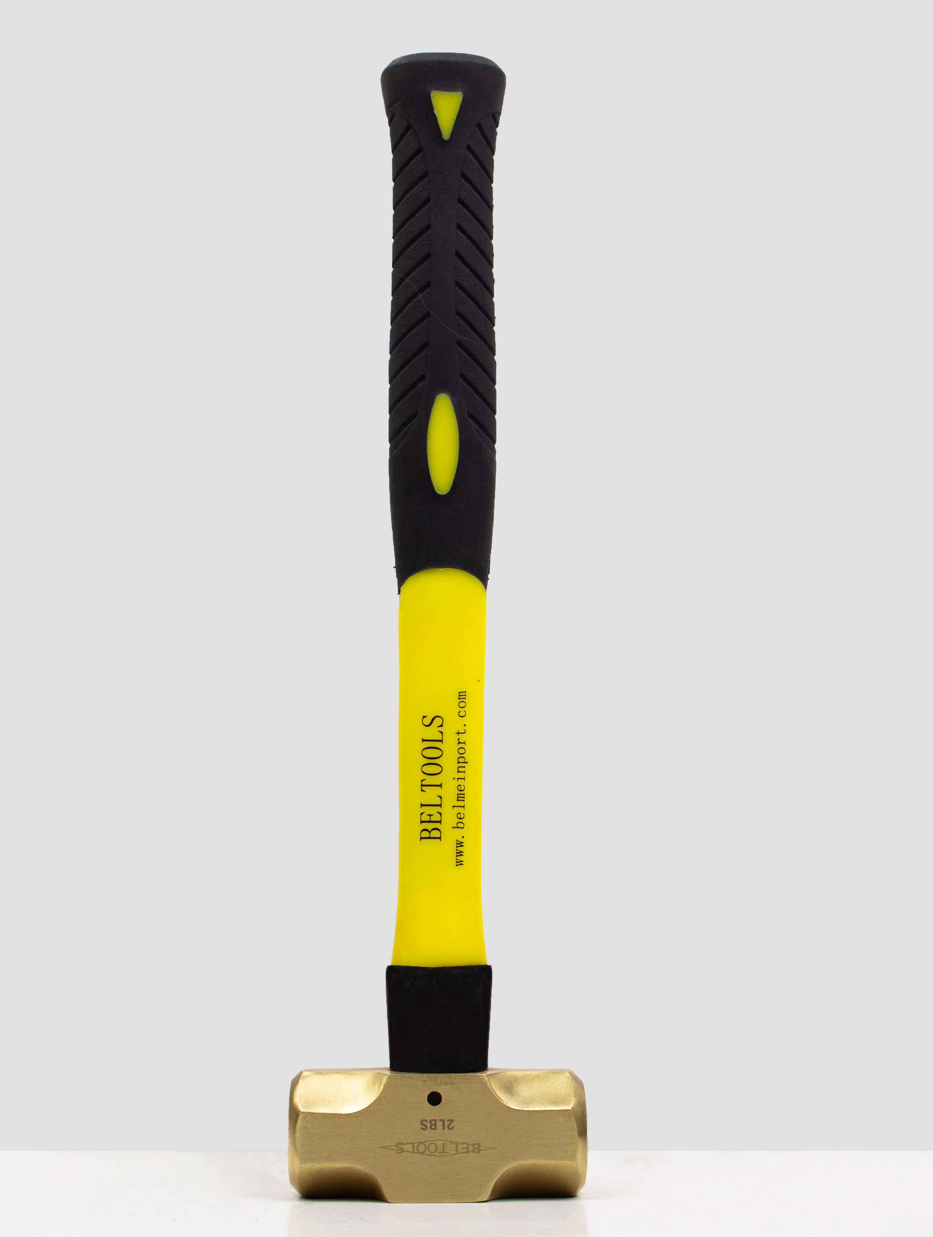 Combas de bronce antichispa de 2 Libras c m fibra de vidrio BELTOOLS