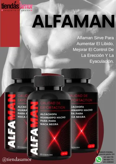 Alfaman es un poderoso producto elaborado con sustancias 100 naturales