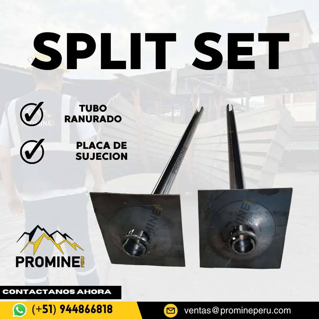 PERNO DE FRICCION - SPLIT SET - PROMINE - FABRICA